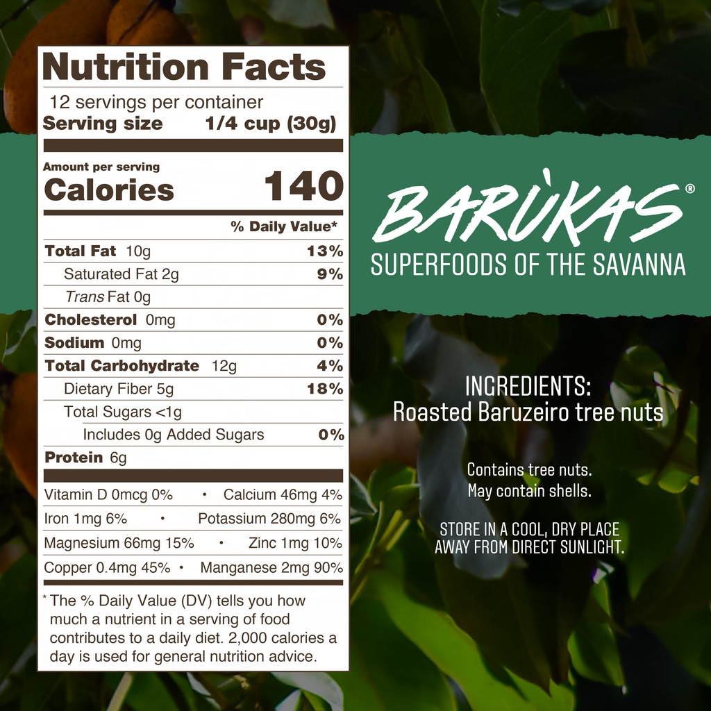 Barùkas Nuts 12 oz Bag - Buy Premium Baru Nuts